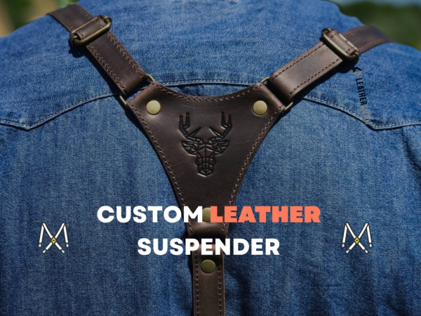 Custom Leather Suspenders | Effortless & Affordable Customization ...